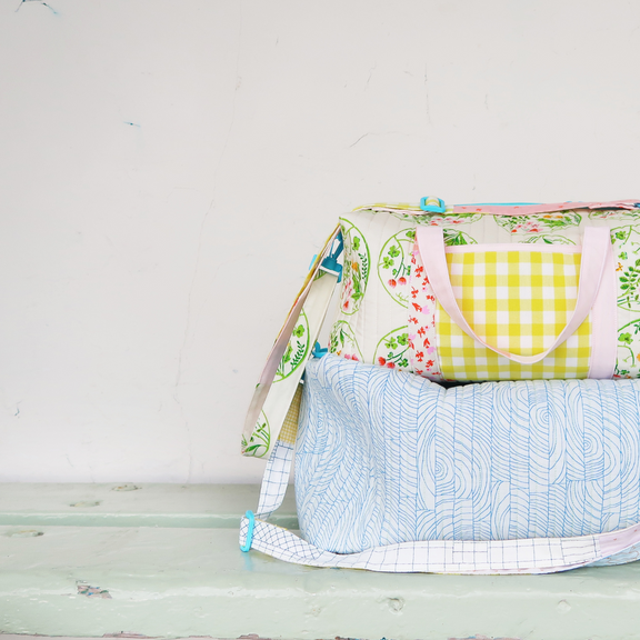 Easy Duffle Bag - sewing pattern – sweetcinnamonroses