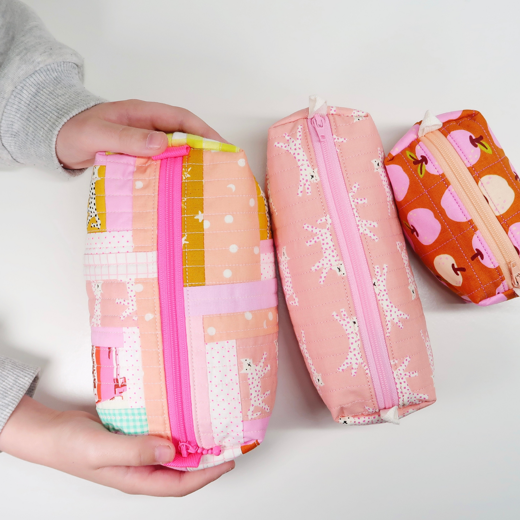 Quilted Boxy Pouch SAL information – sweetcinnamonroses