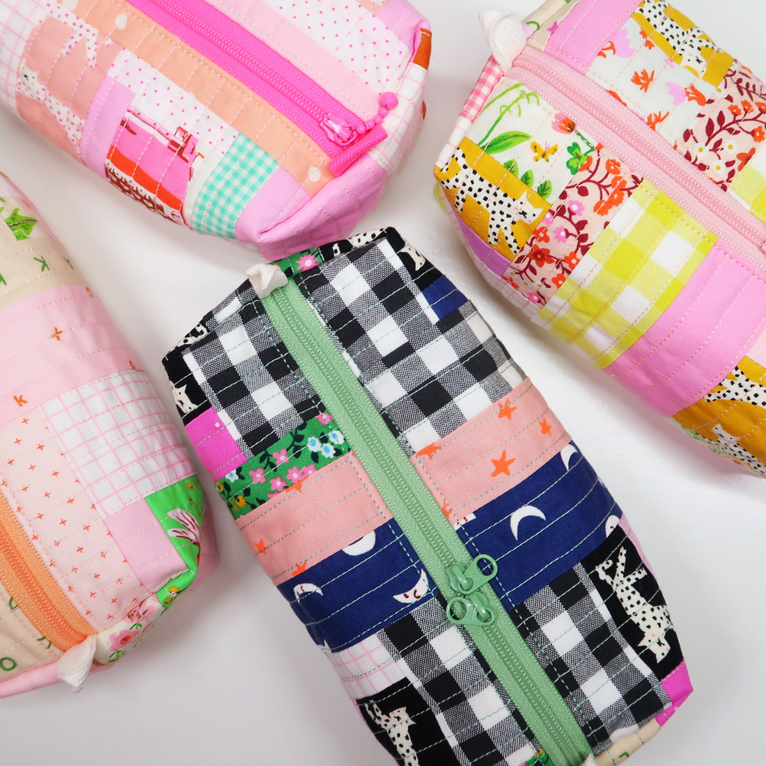 Quilted Boxy Pouch - sewing pattern – sweetcinnamonroses